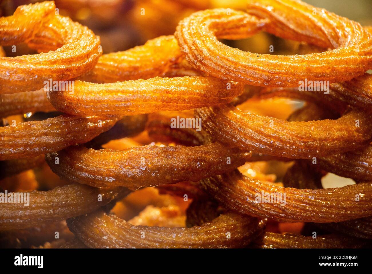 Traditional delicious Turkish desserts; ring dessert, halka tatli Stock ...