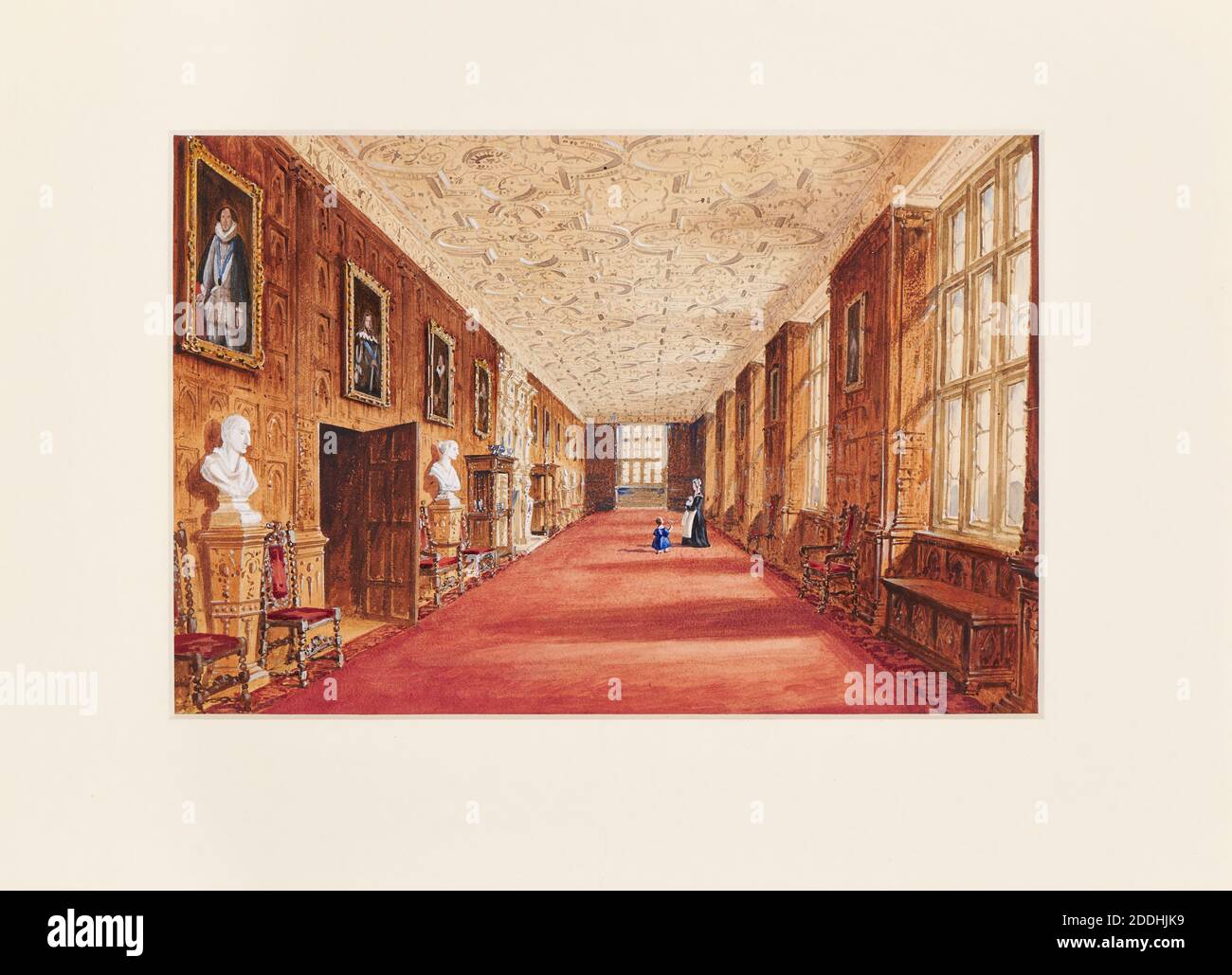 Aston hall long gallery hi-res stock photography and images - Alamy