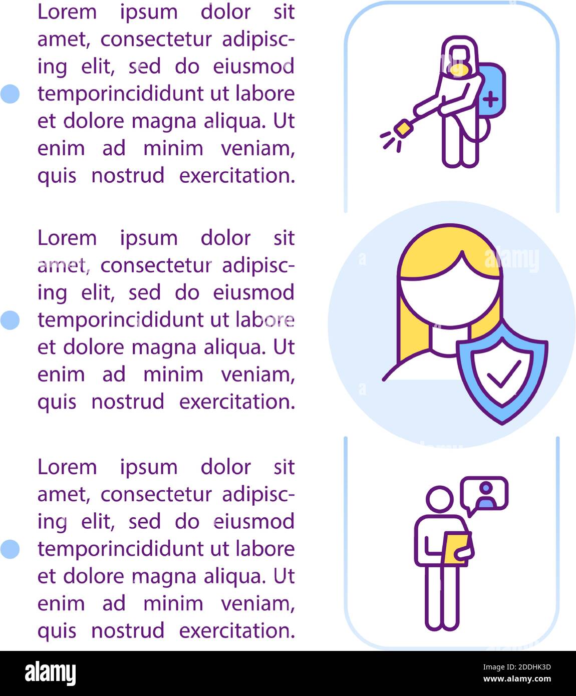 Improving workplace safety concept icon with text Stock Vector Image ...