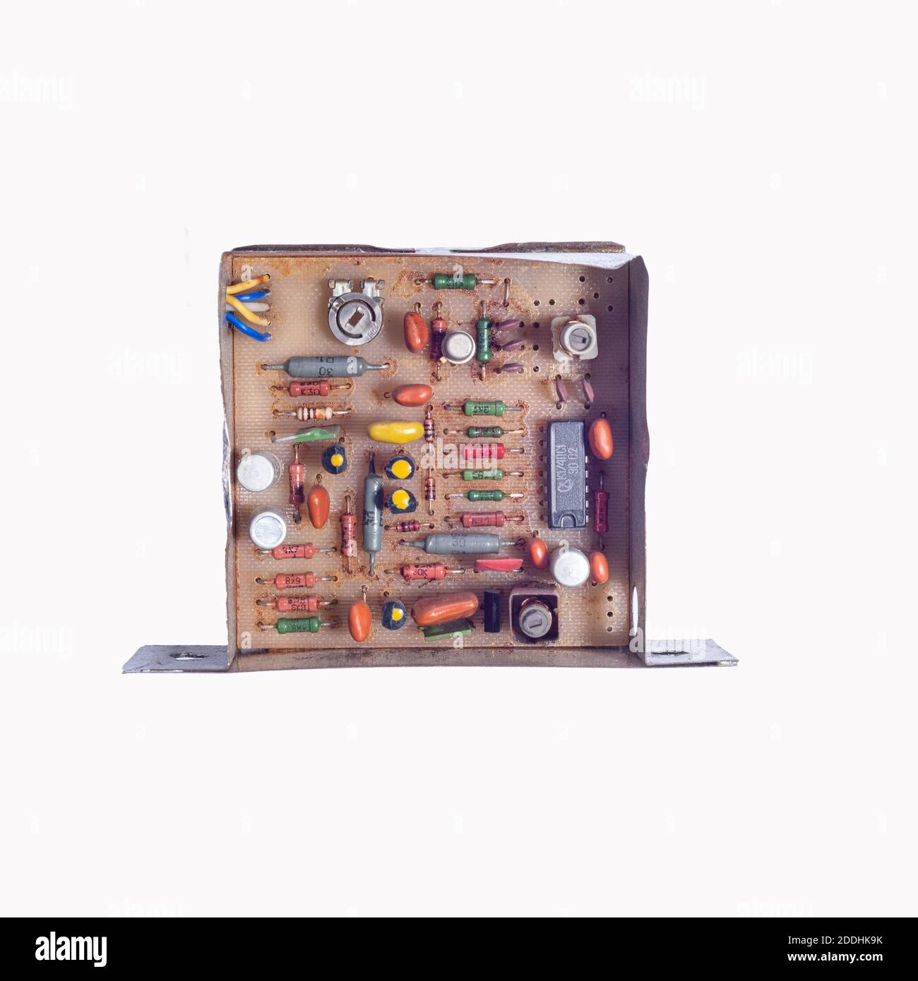 Microcircuit old device top hi-res stock photography and images - Alamy