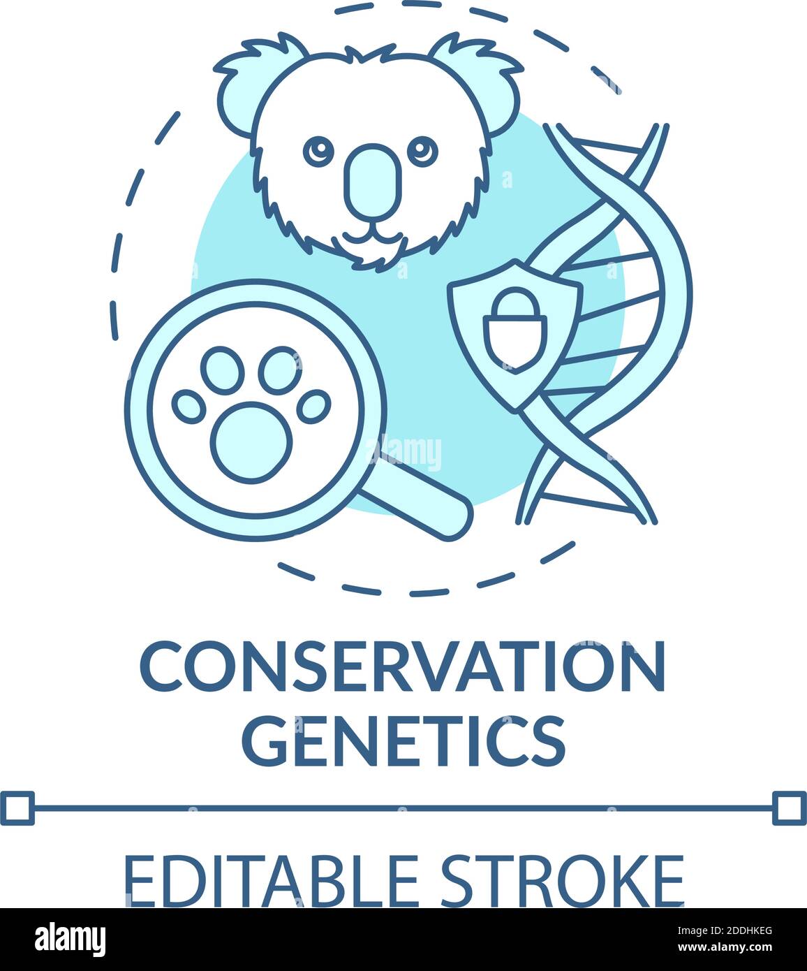 Conservation genetics turquoise concept icon Stock Vector Image & Art ... Conservation genetics turquoise concept icon Stock Vector Image & Art ...