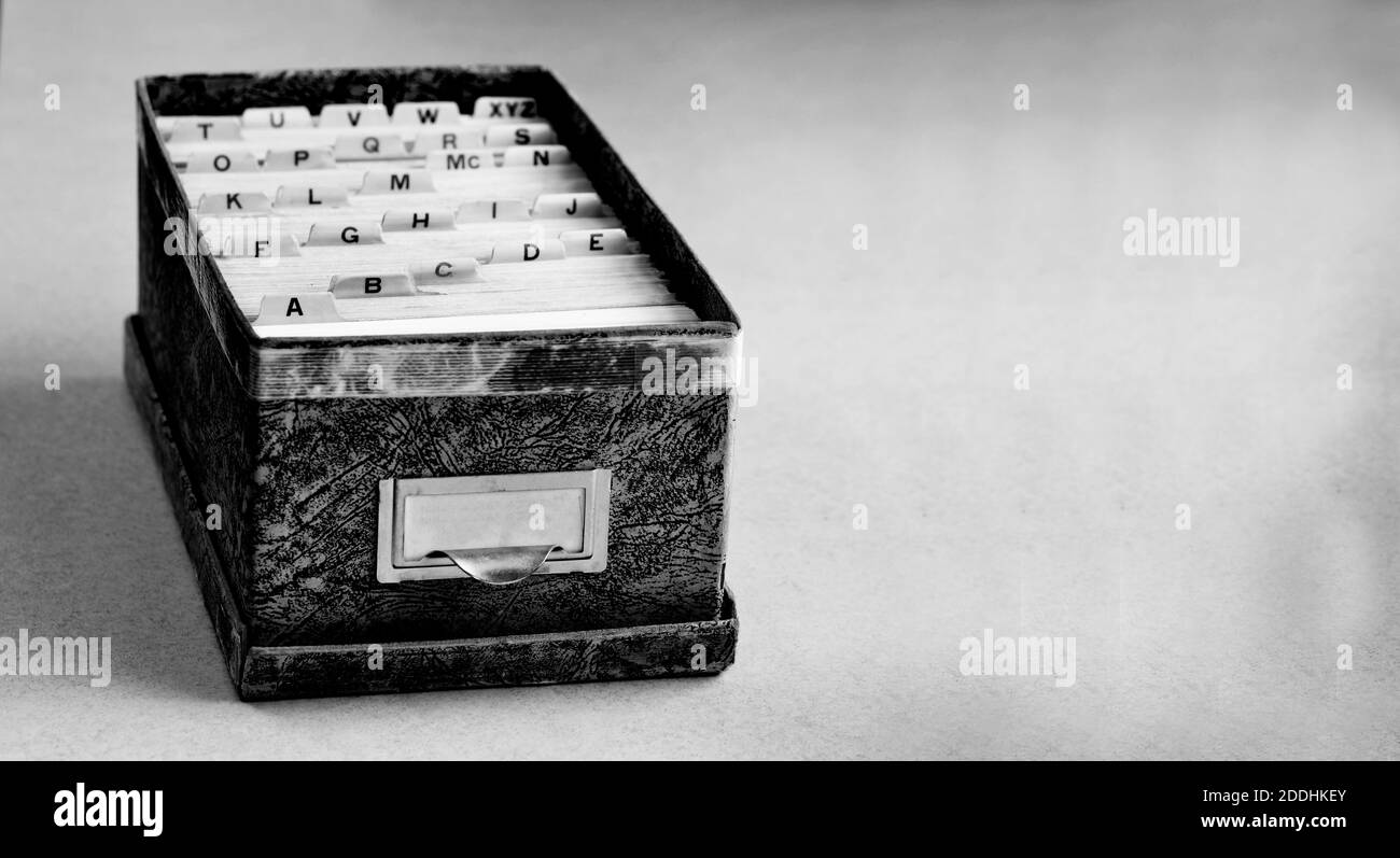 Alphabet cards Black and White Stock Photos & Images - Alamy