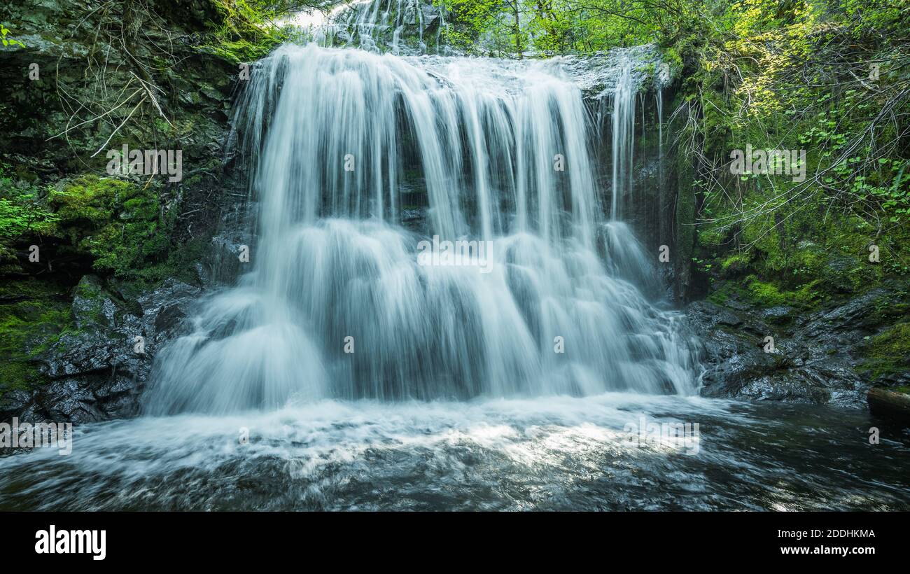 Christie Falls in Ladysmith B.C Stock Photo - Alamy