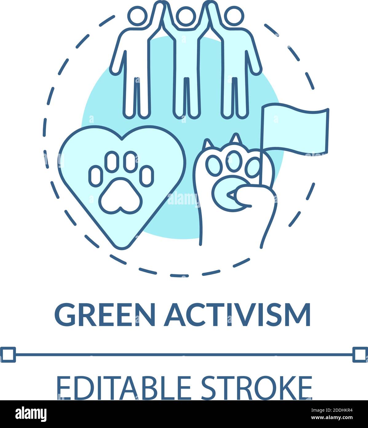 Environmentalism concept icon hi-res stock photography and images - Alamy