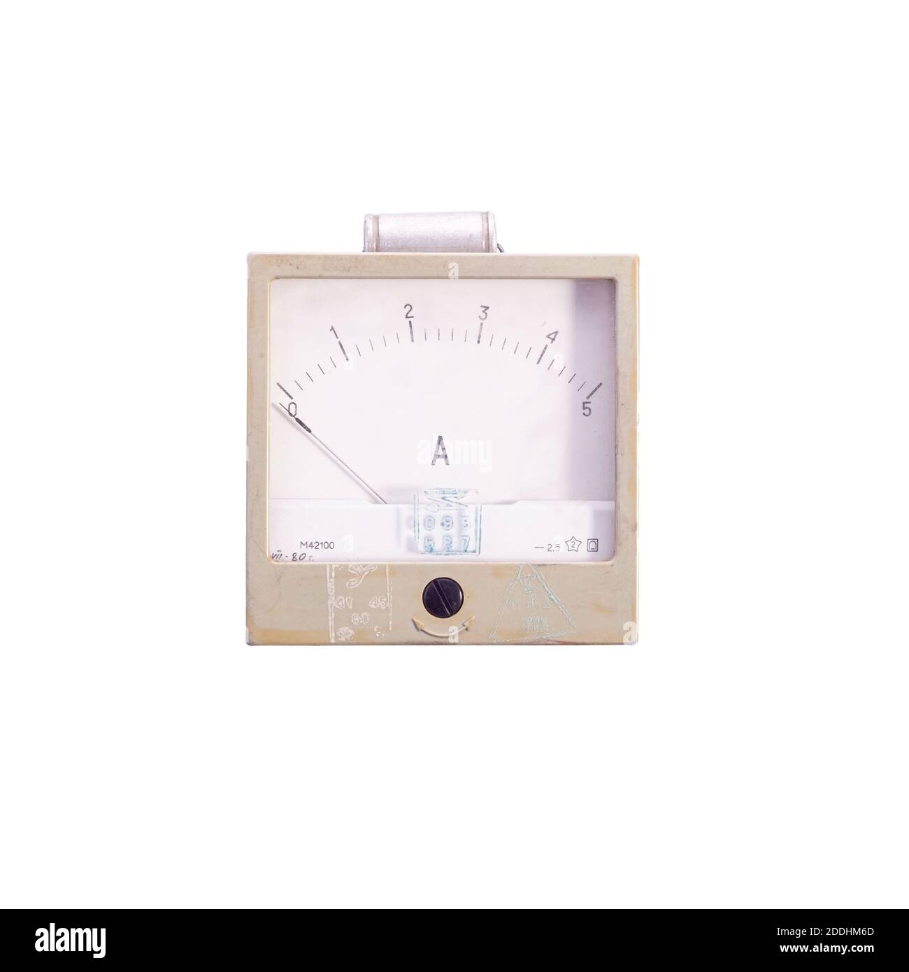 Analog ammeter hi-res stock photography and images - Alamy