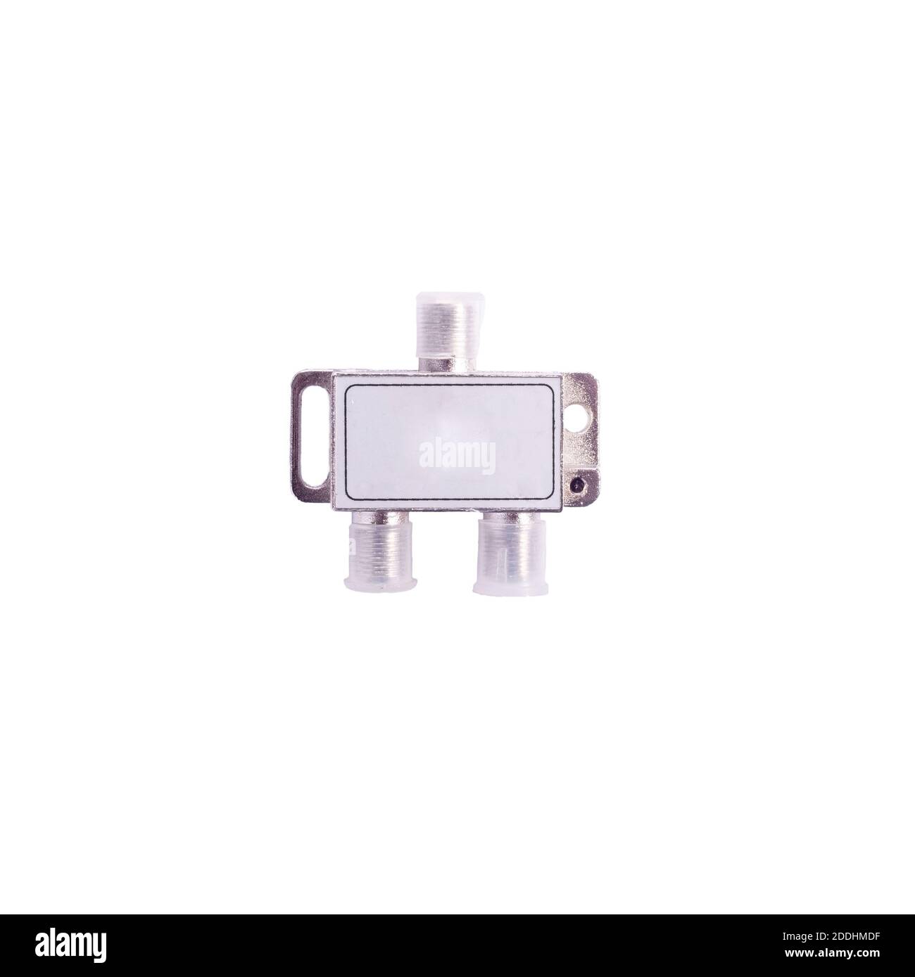 tee for electrical cables isolate on white background Pneumatic fitting ...