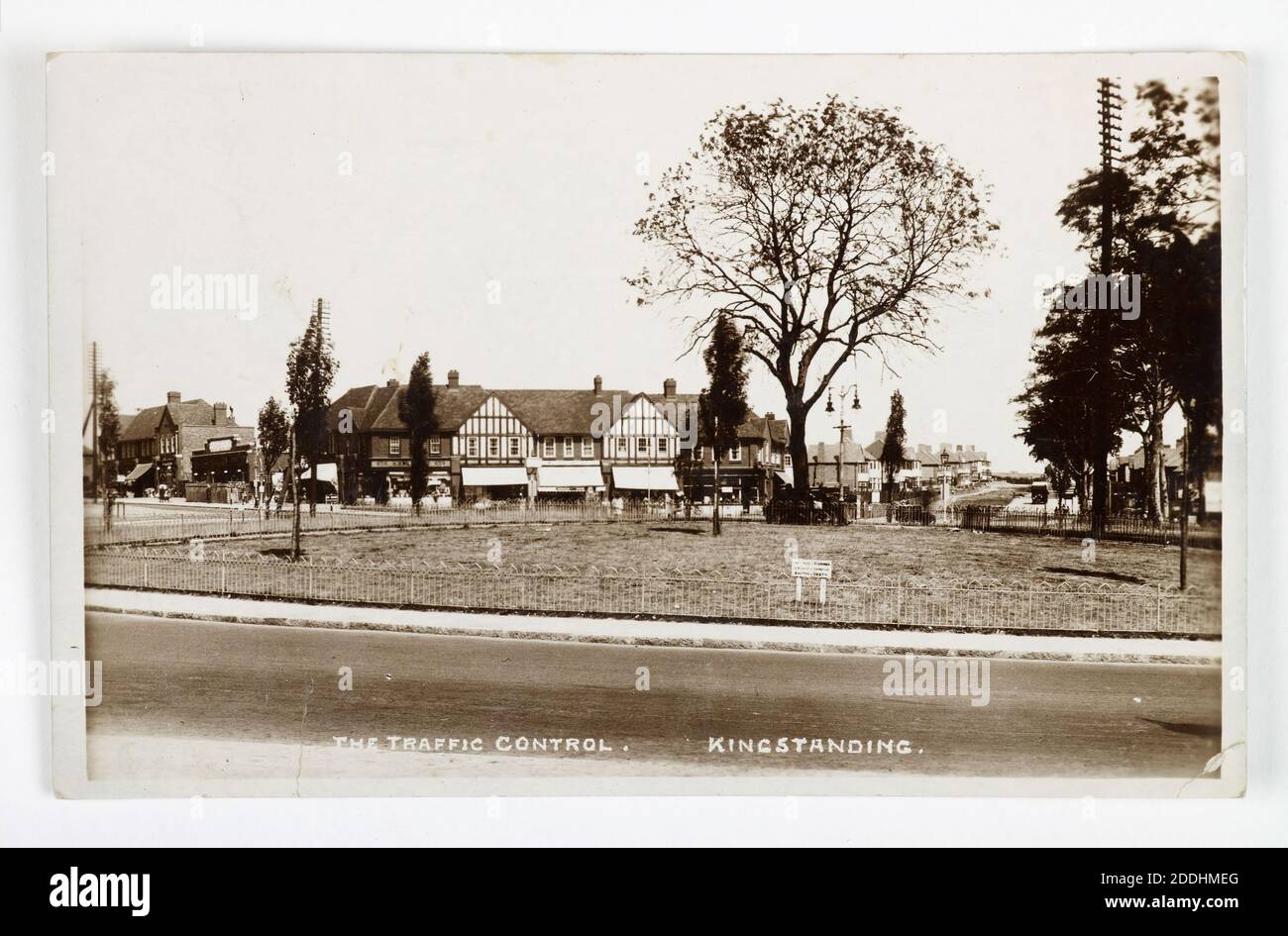 Postcard, Traffic Control Kingstanding, Birmingham Topographical Views ...