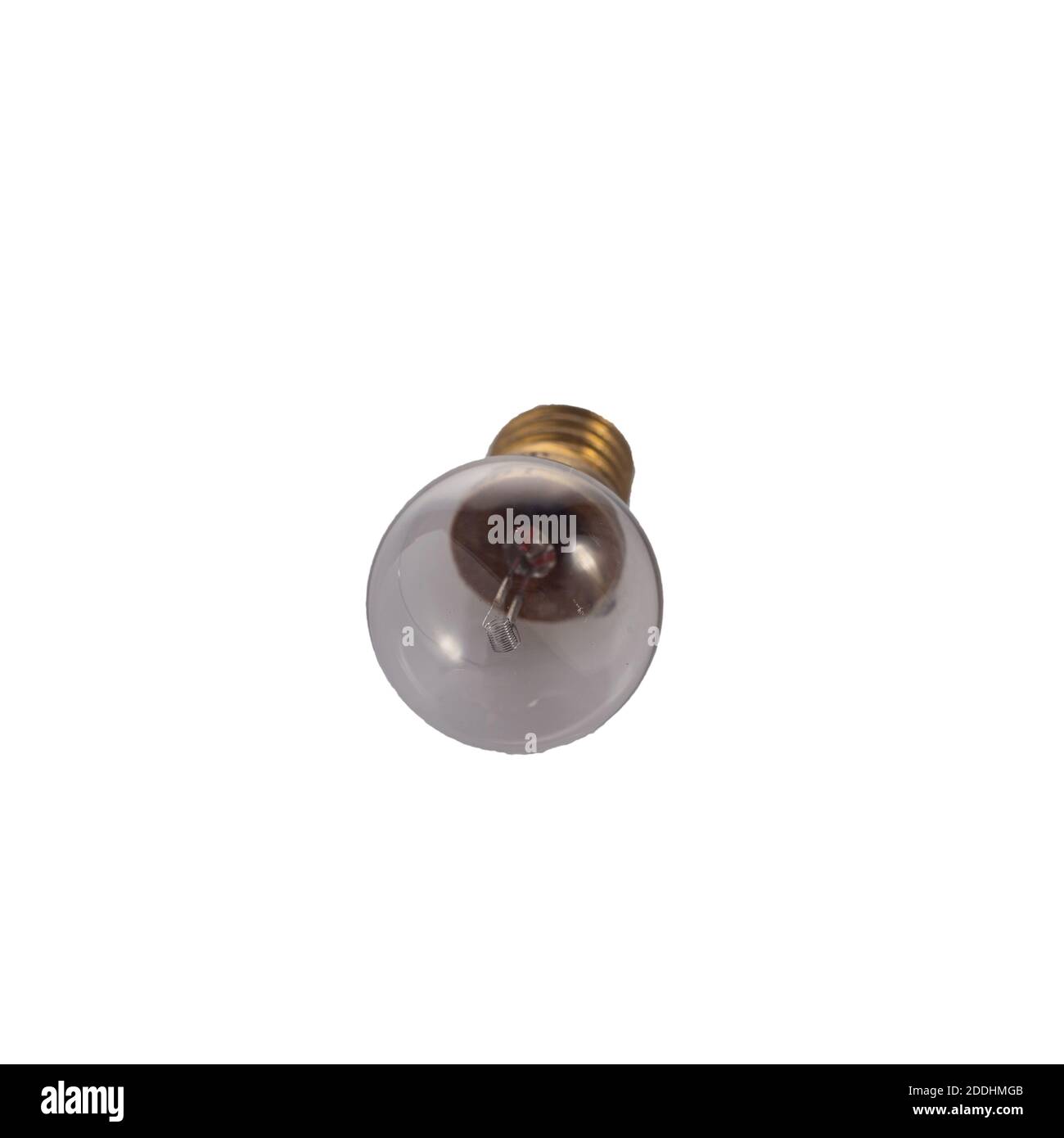 small Incandescent on white background small electric light bulb ...
