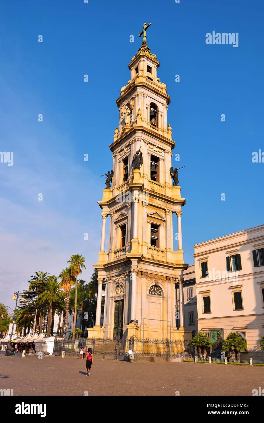 bell tower of the Sanctuary of the Blessed Virgin of the Rosary of ...