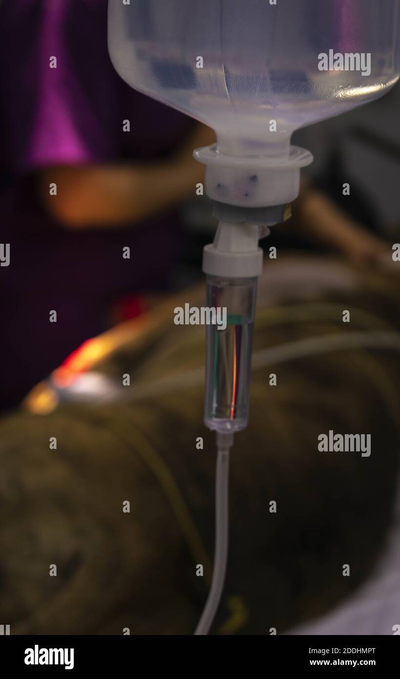 Iv pole bag hi-res stock photography and images - Alamy