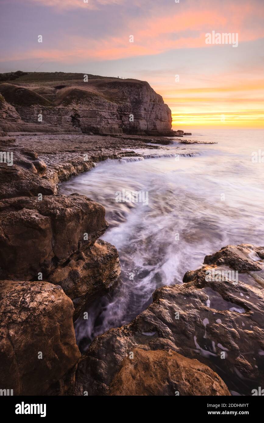The Purbeck Coast Dorset Stock Photo - Alamy
