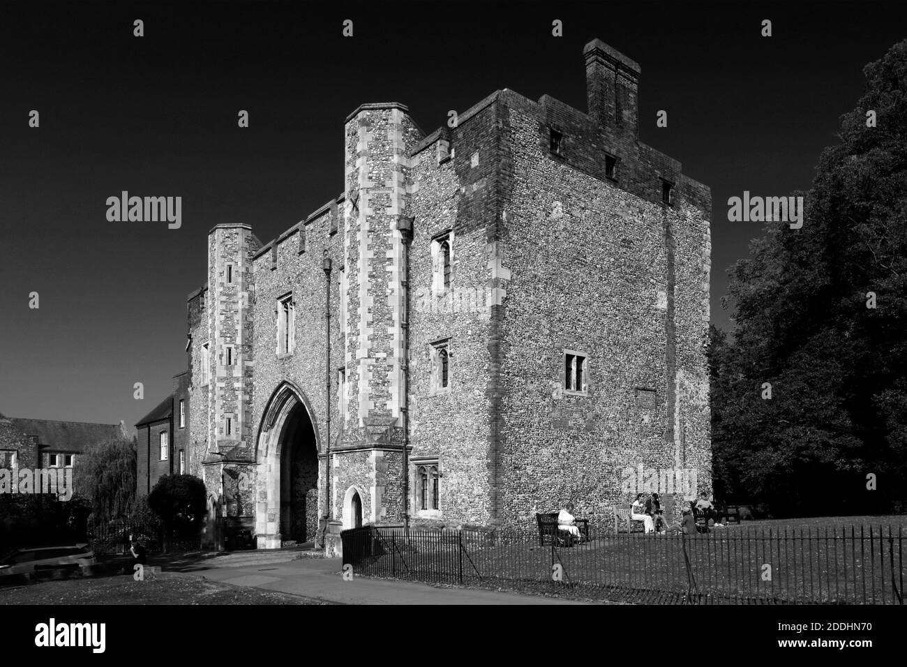 The Abbey Gatehouse of St Albans Cathedral, St Albans City ...