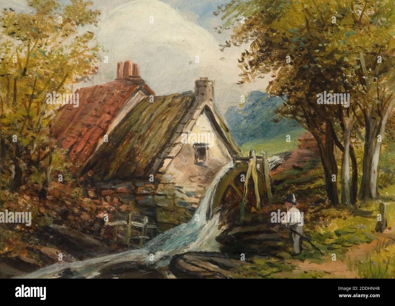 Sarehole Mill, By Edward Wilden, Landscape, Watermill, England ...