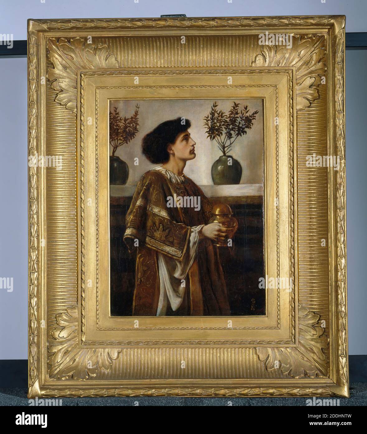 A Deacon, 1863 Artist: Simeon Solomon, Oil Painting, Religion ...