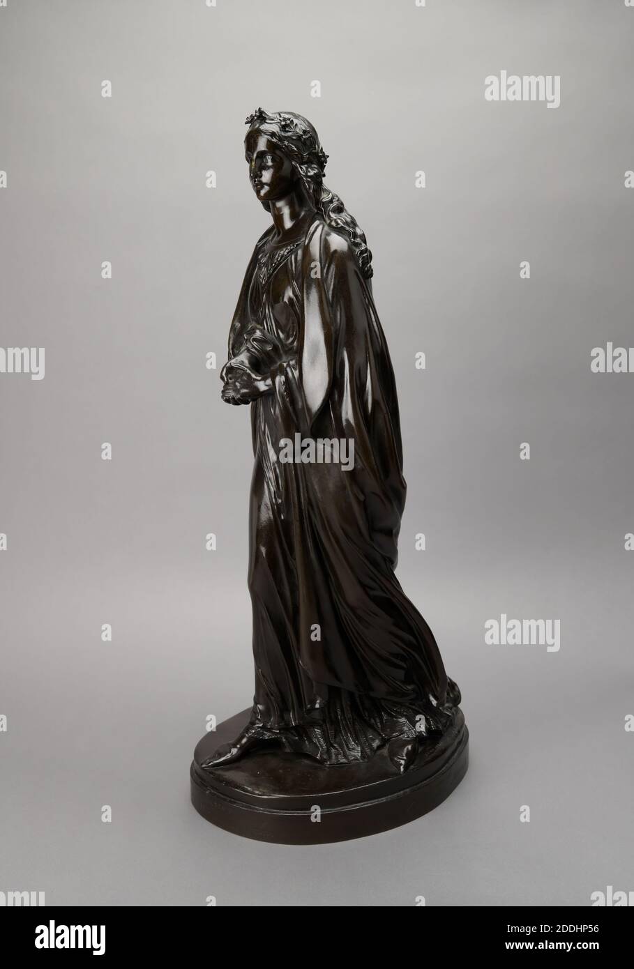 Beatrice, 1853-1855 Sculptor: John Hancock, Sculpture, Metal, Bronze ...