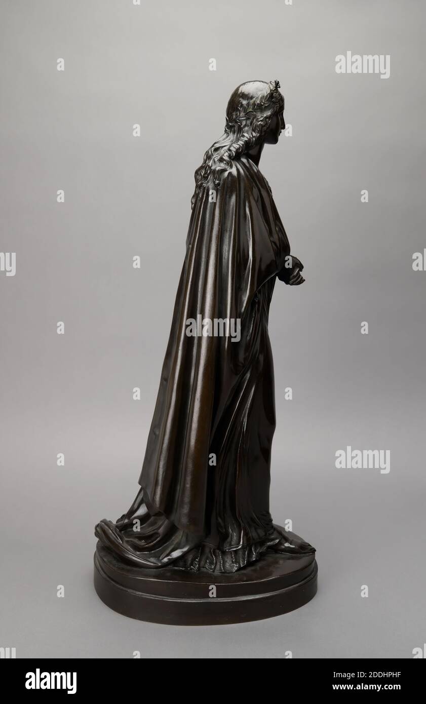 Beatrice, 1853-1855 Sculptor: John Hancock, Sculpture, Metal, Bronze ...
