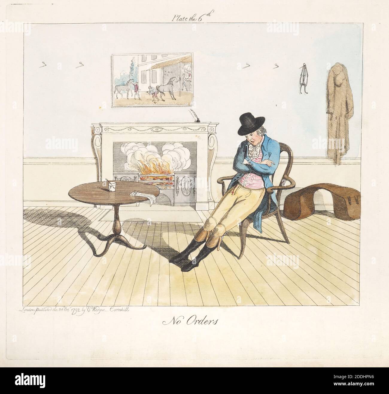 Plate 6 of 6 Satirical Cartoon, Birmingham Bag Man: No Orders, 24, 10 ...