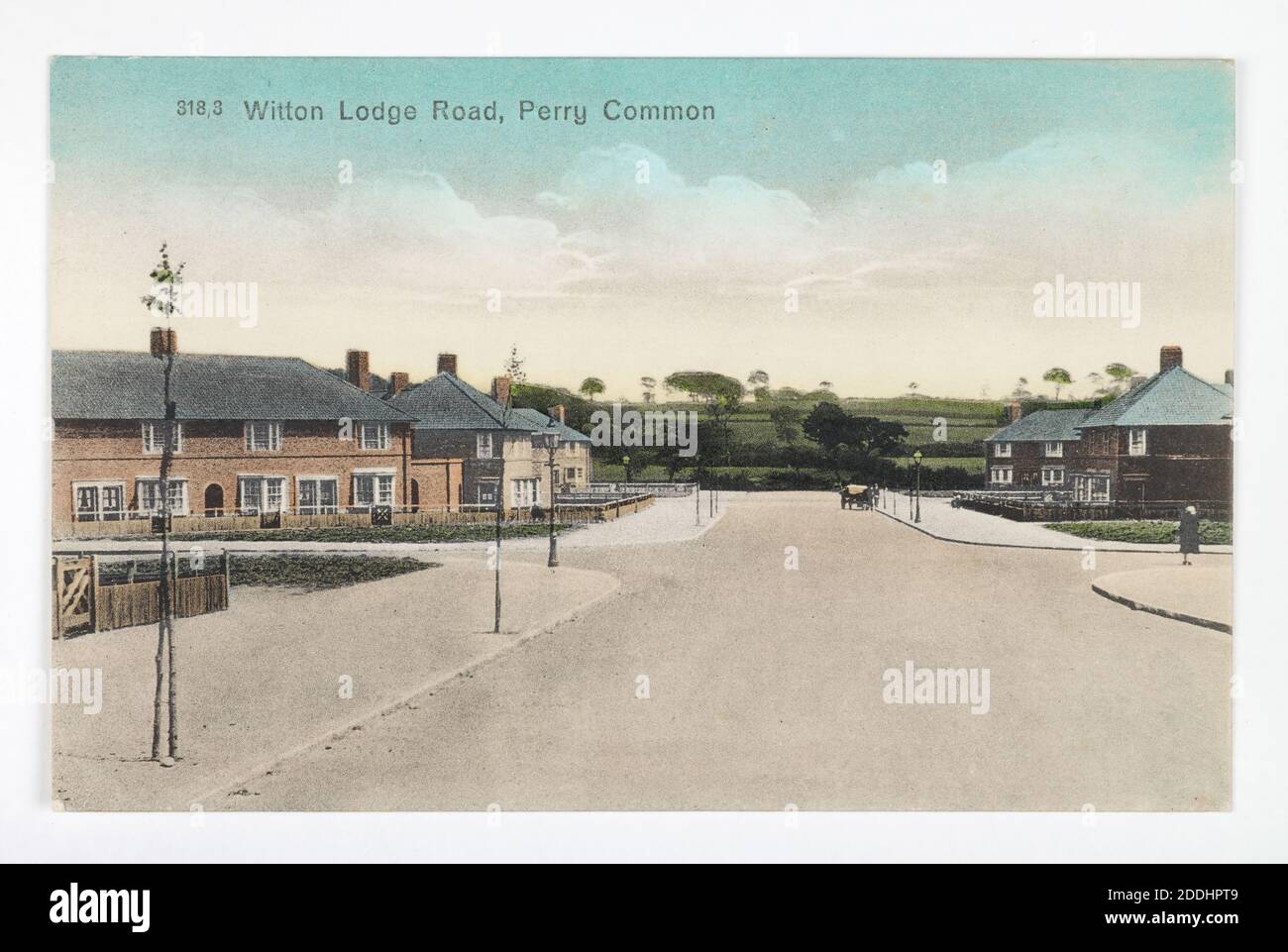 Postcard, Witton Lodge Road, Perry Common, Birmingham Topographical ...