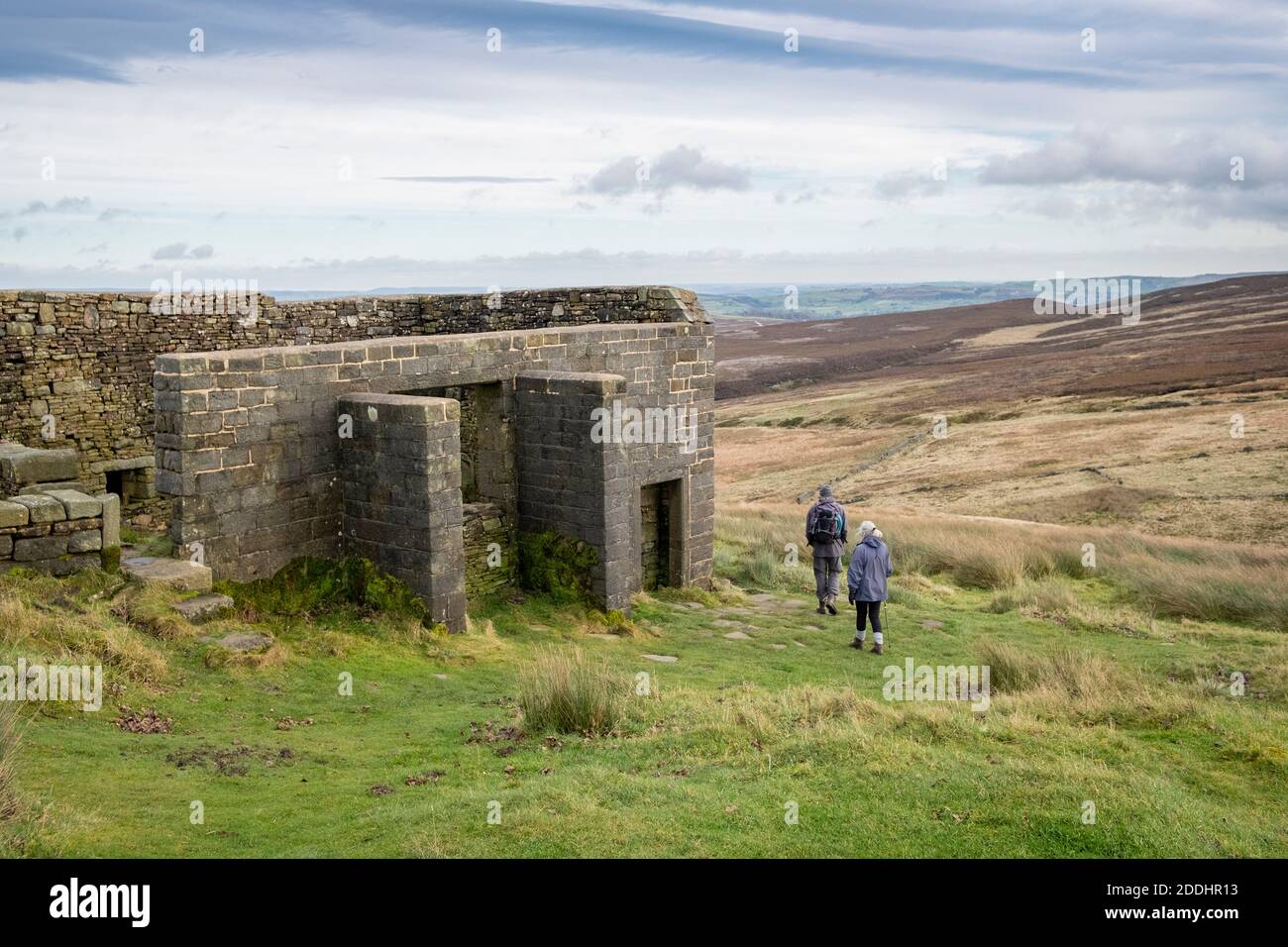 Top Withens also known as Top Withins on Haworth Moor, Haworth, UK ...