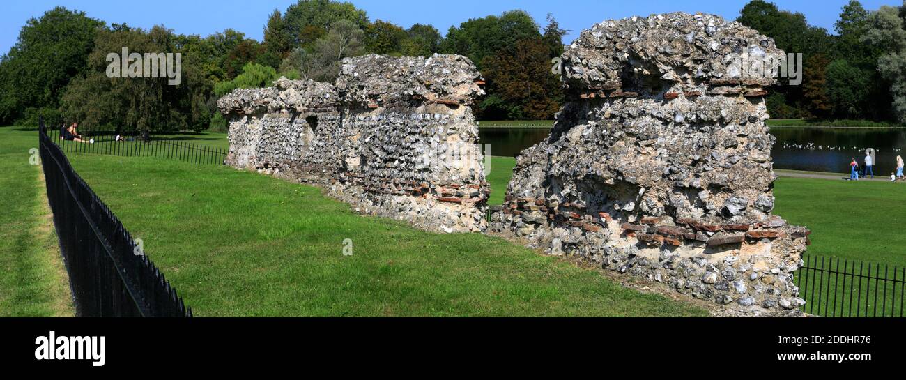 Roman ruins at verulamium park hi-res stock photography and images - Alamy