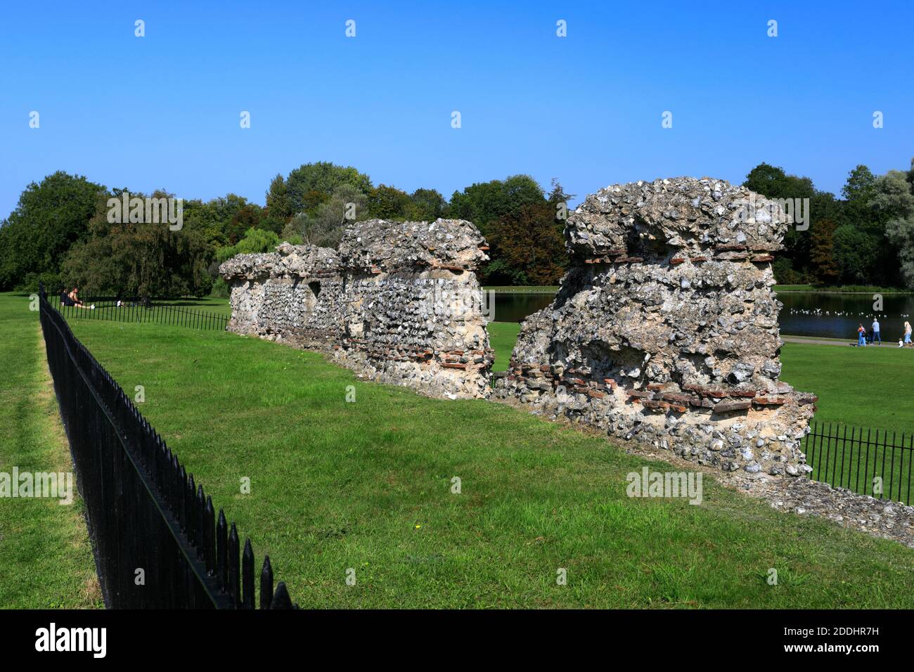 Roman ruins at verulamium park hi-res stock photography and images - Alamy