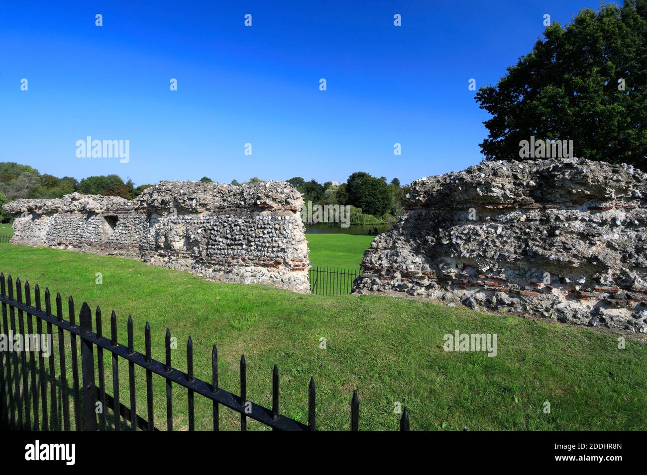 Roman ruins at verulamium park hi-res stock photography and images - Alamy