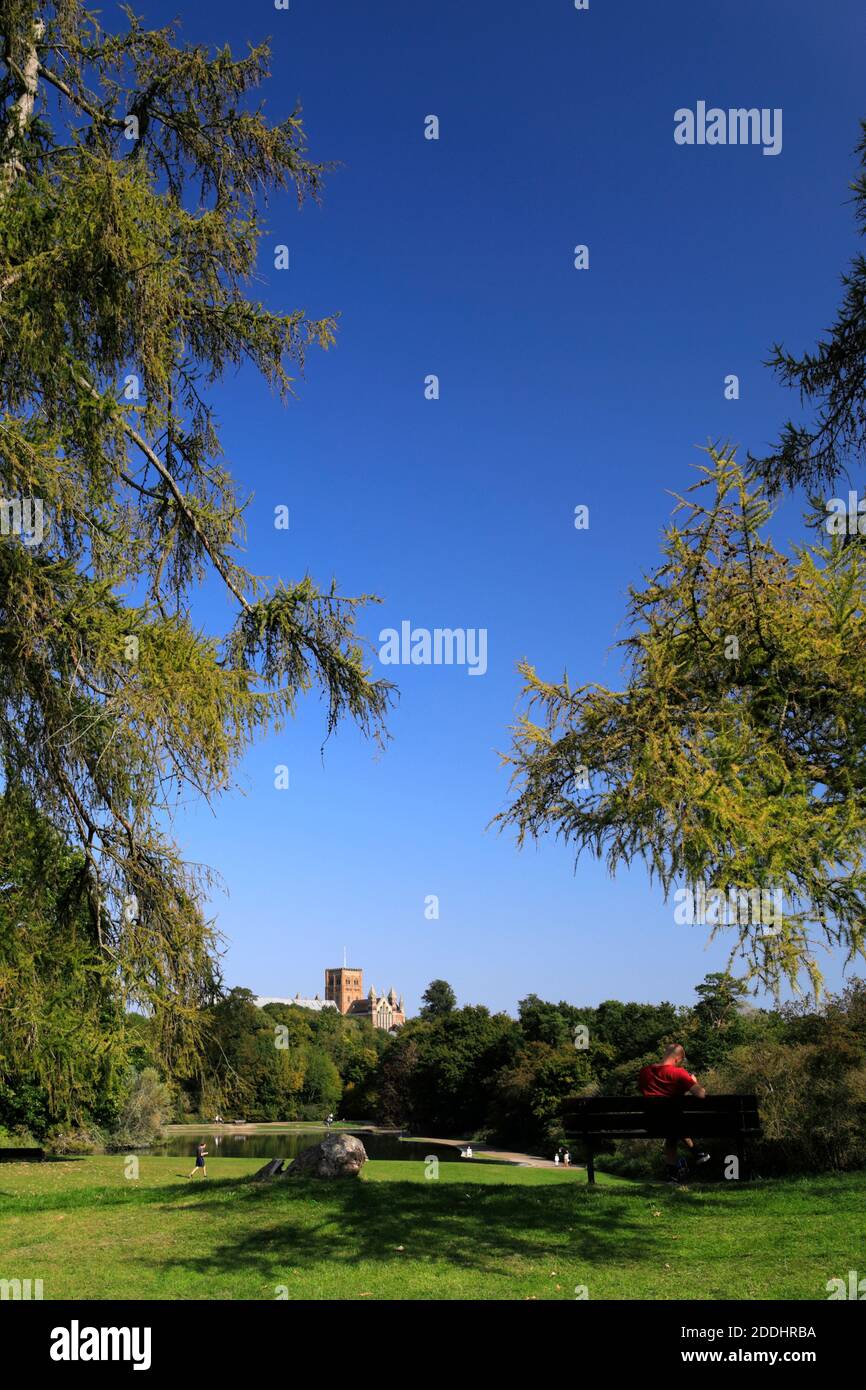 Verulam lake st albans hi-res stock photography and images - Alamy
