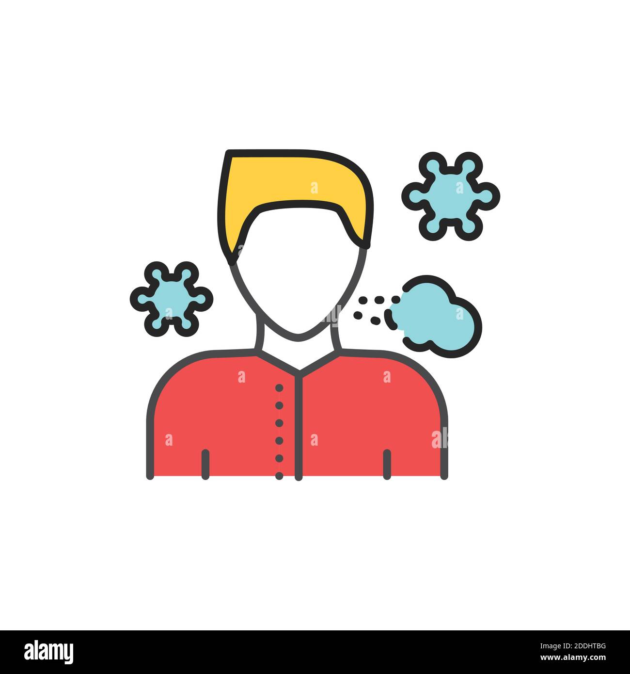 Human colds Stock Vector Images - Alamy