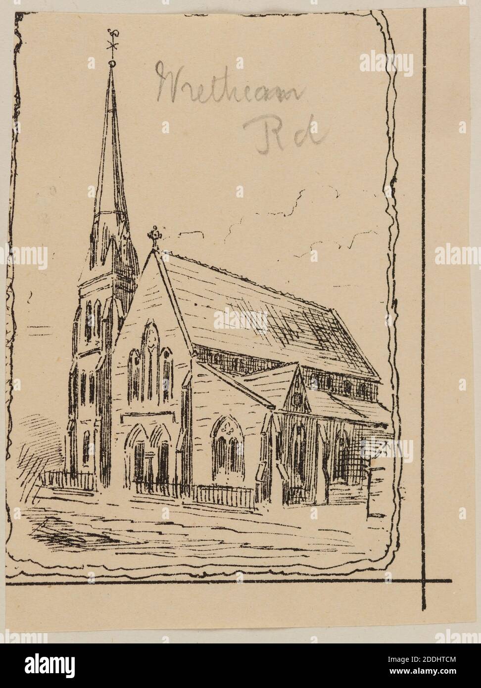 View of Swedenborgian Chapel, Wretham Road, Handsworth, 19th Century ...