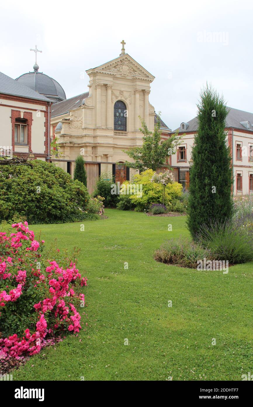 carmelite convent in lisieux in normandy (france Stock Photo - Alamy