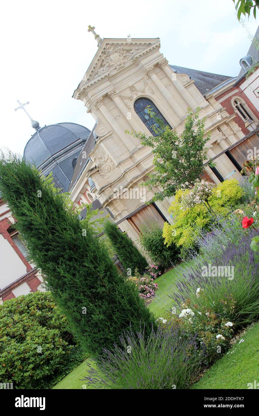 carmelite convent in lisieux in normandy (france Stock Photo - Alamy