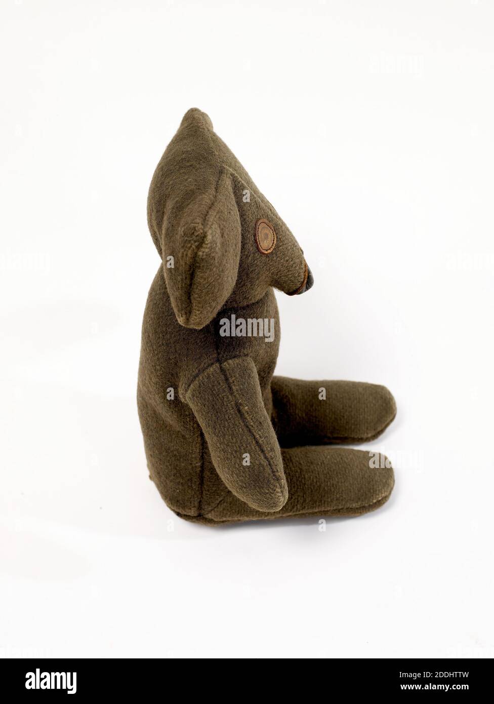World War II Teddy Bear, 1942 Home-made Teddy Bear made of khaki ...