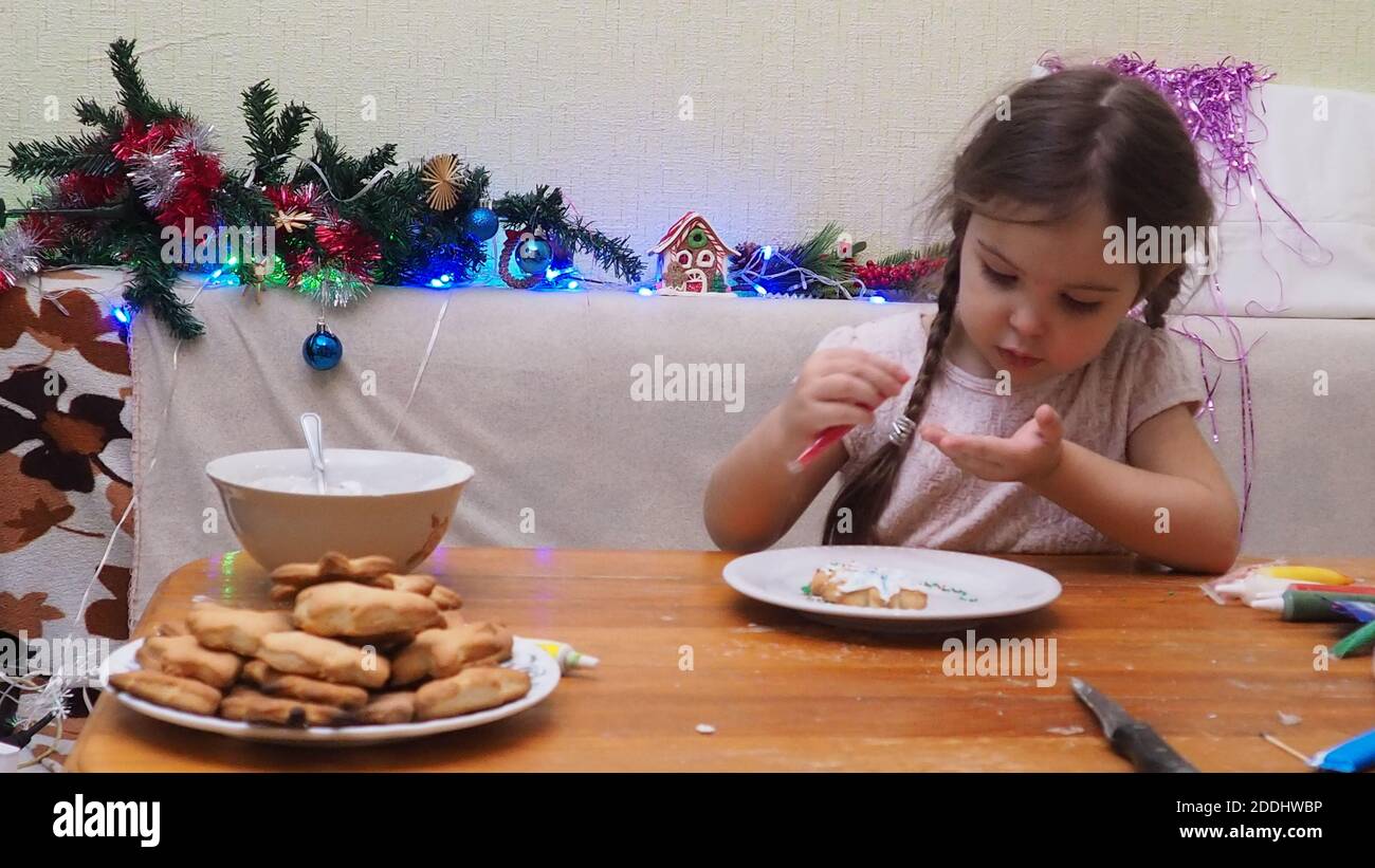 Merry Christmas And Happy Holidays Family Preparation Holiday Food