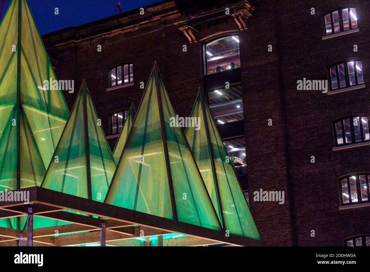 London, UK. 25 November 2020. (Detail of) The Electric Nemeton Tree, by ...