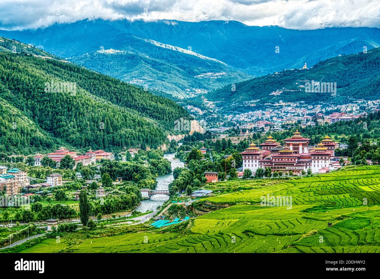 Thimphu city hi-res stock photography and images - Alamy