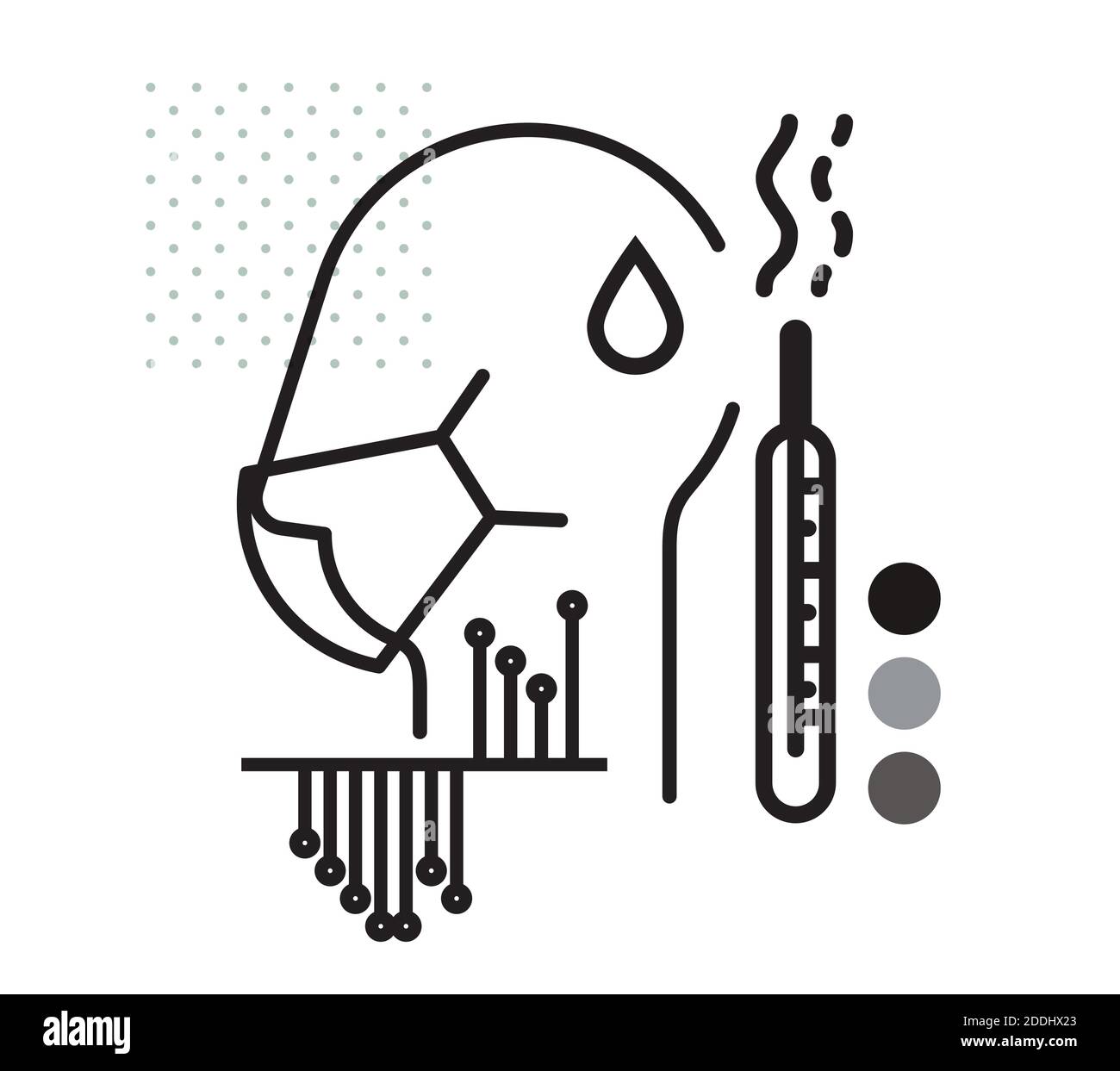 Body temperature graph hi-res stock photography and images - Alamy