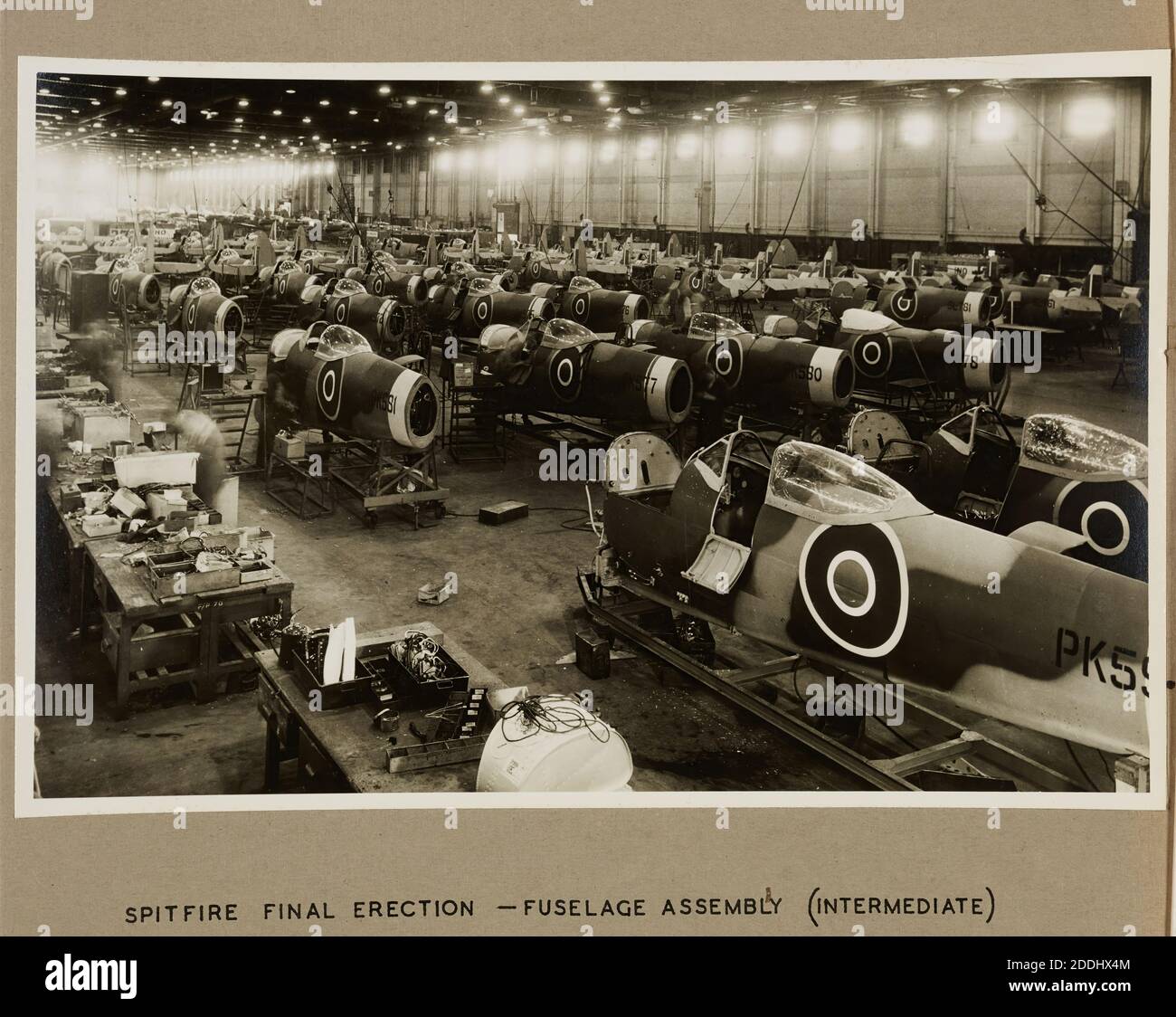 Photograph Album: WWII Castle Bromwich Aeroplane Factory, Birmingham ...