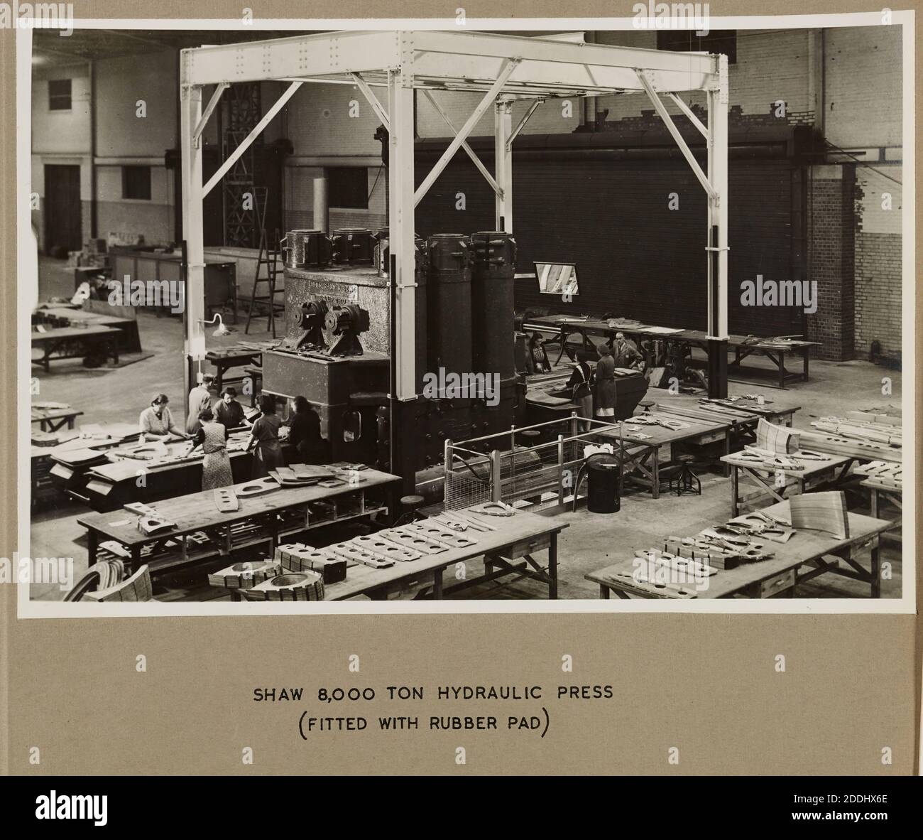Photograph Album: WWII Castle Bromwich Aeroplane Factory, Birmingham ...