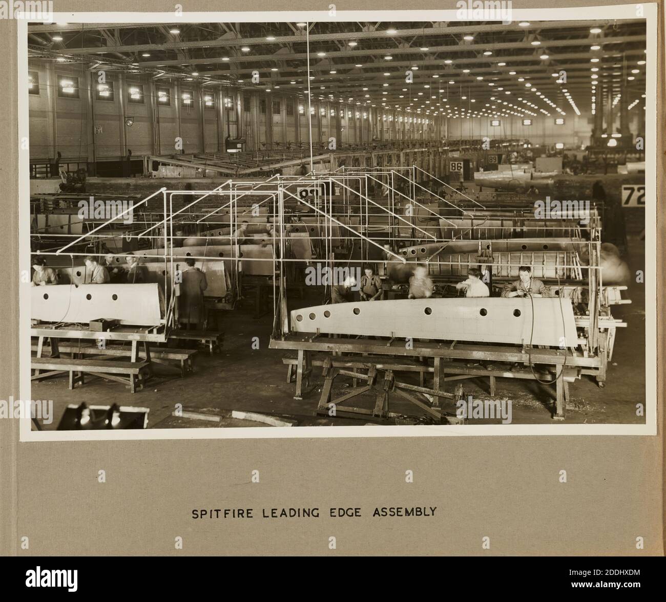 Photograph Album: WWII Castle Bromwich Aeroplane Factory, Birmingham ...