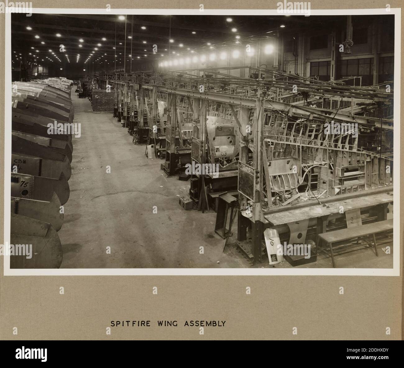 Photograph Album: WWII Castle Bromwich Aeroplane Factory, Birmingham ...