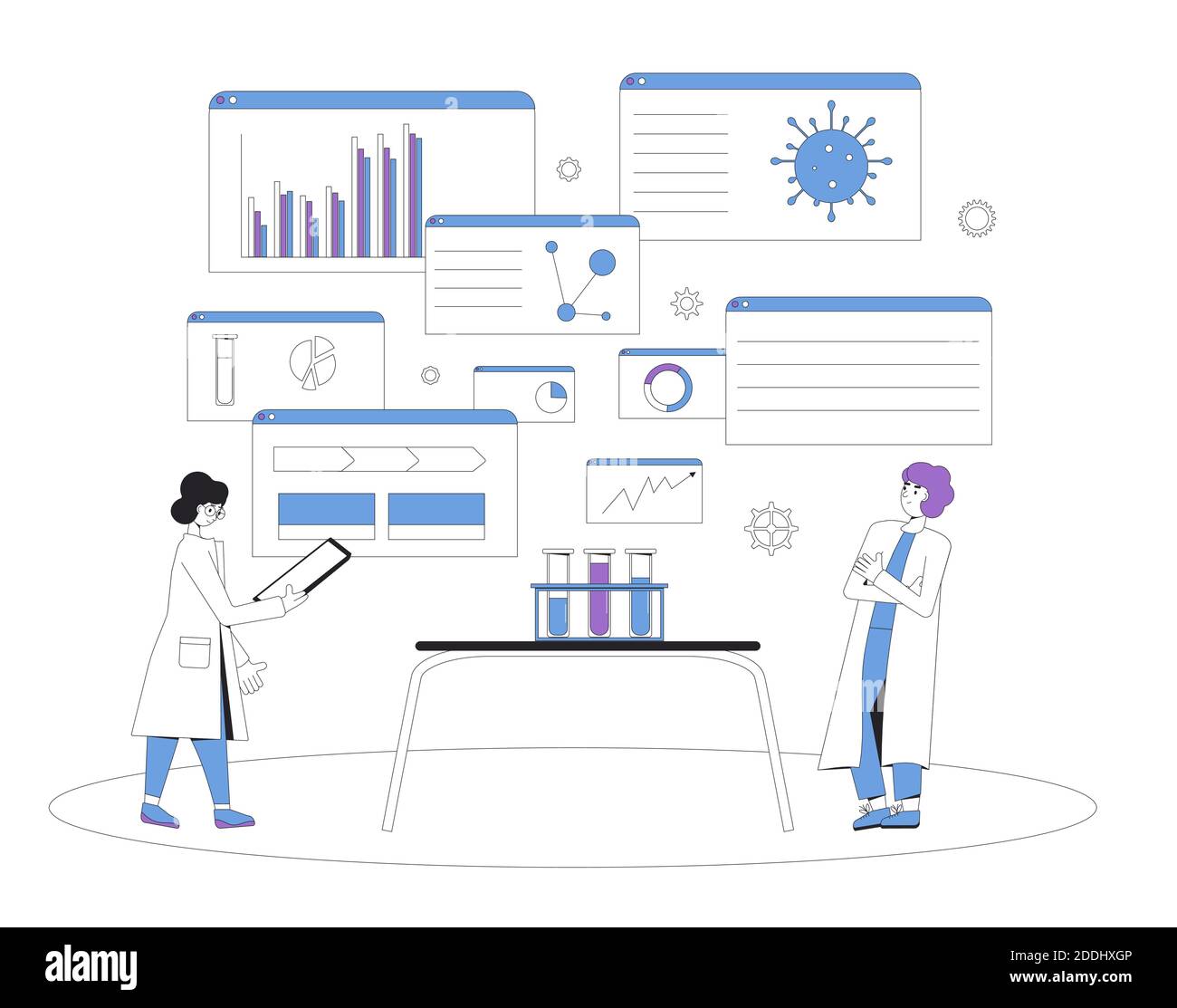 Phase 3 study Stock Vector Images - Alamy