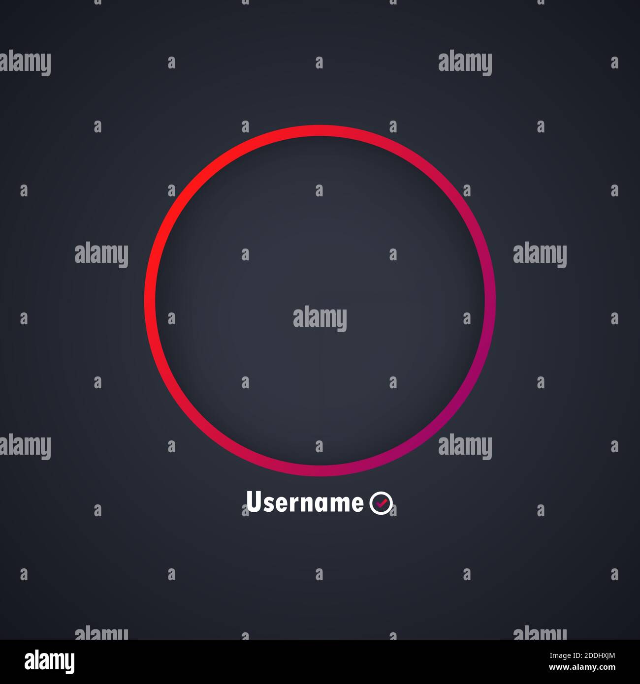 Avatar frame vector vectors hi-res stock photography and images - Alamy