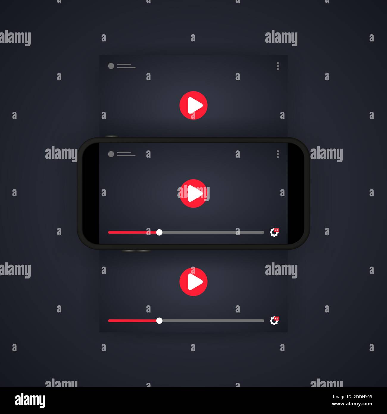 Watching movie tablet Stock Vector Images - Alamy