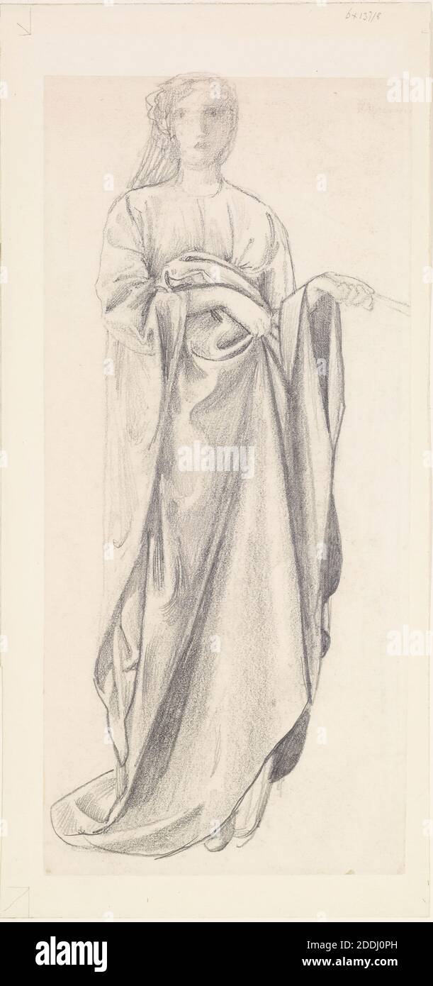 Chaucer's 'Legend of Good Women', Drapery Study of Hypermnestra, 1863 ...