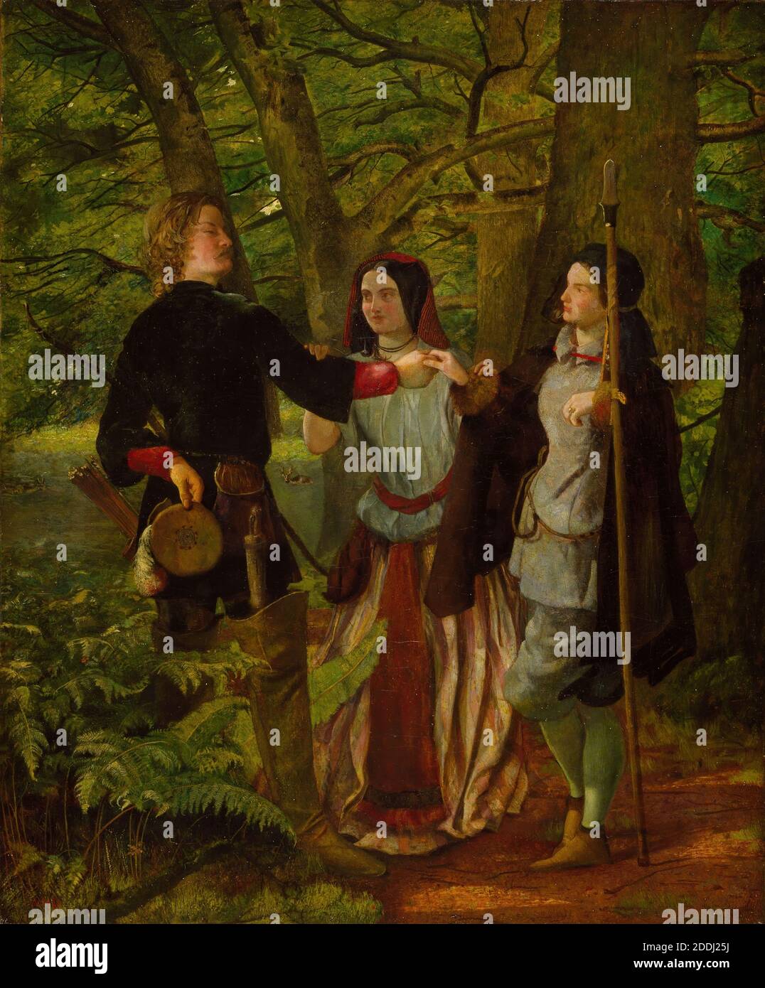 As You Like It, Act IV Scene I, Rosalind Tutoring Orlando in the ...