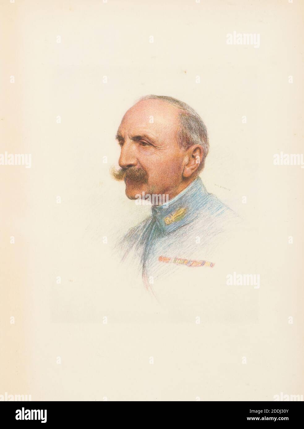 The Allies: France: Infantry Colonel (reproduction) Eugene Burnand (d ...