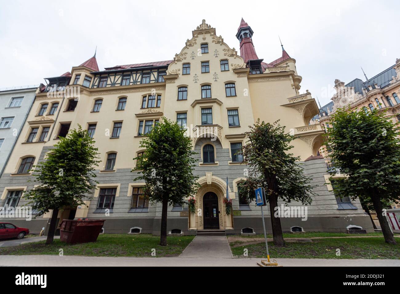 Alberta iela 12 art nouveau building by konstantins peksens hi-res ...