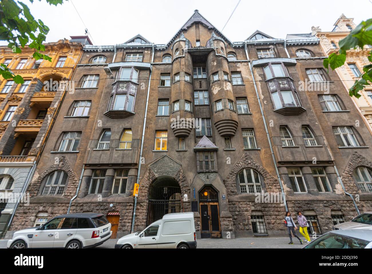 Alberta iela, building by architect was Eižens Laube, Riga, Art Nouveau ...