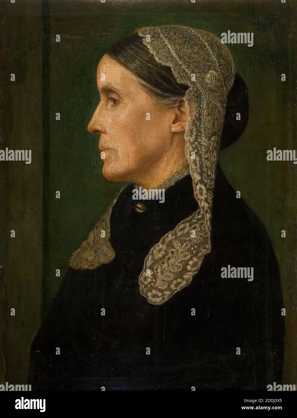 Portrait of Mrs Henry Gaskin (Artist's Mother), 1888 By Arthur Joseph ...