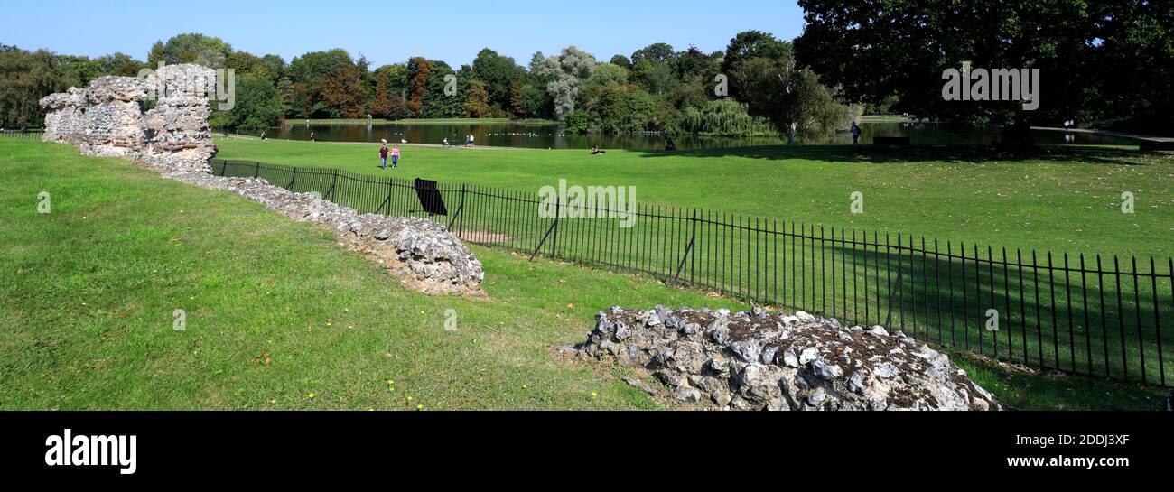 Roman ruins at verulamium park hi-res stock photography and images - Alamy